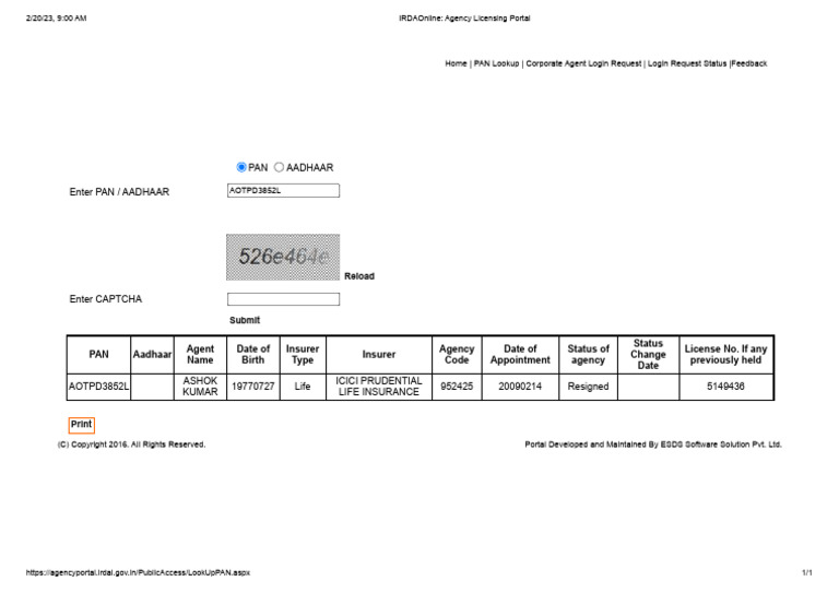 IRDAI AK Davinda | PDF