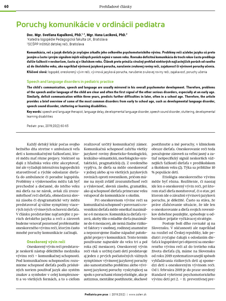 PED - 2 - 2019 - Final - Kapalkova | PDF