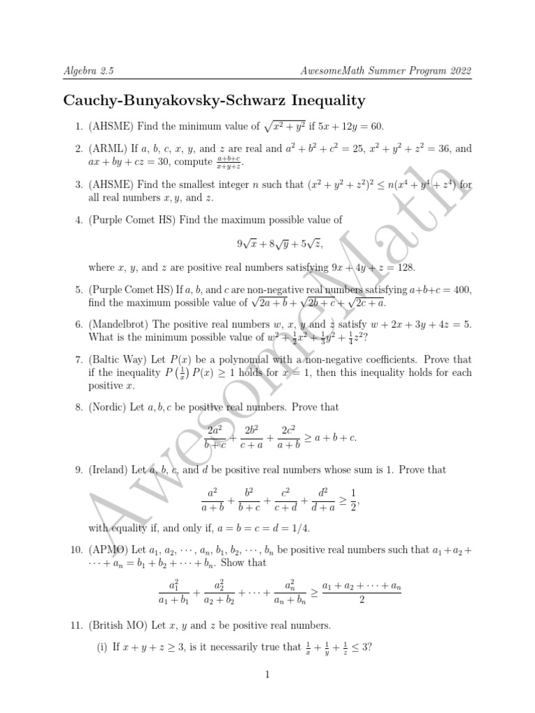 Algebra Day 12 Handout | PDF | Arithmetic | Algebra