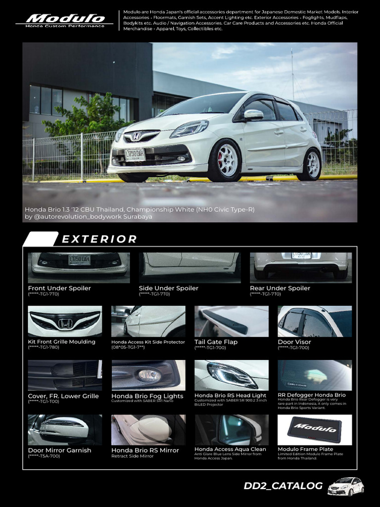 Modulo Honda Brio Exterior | PDF