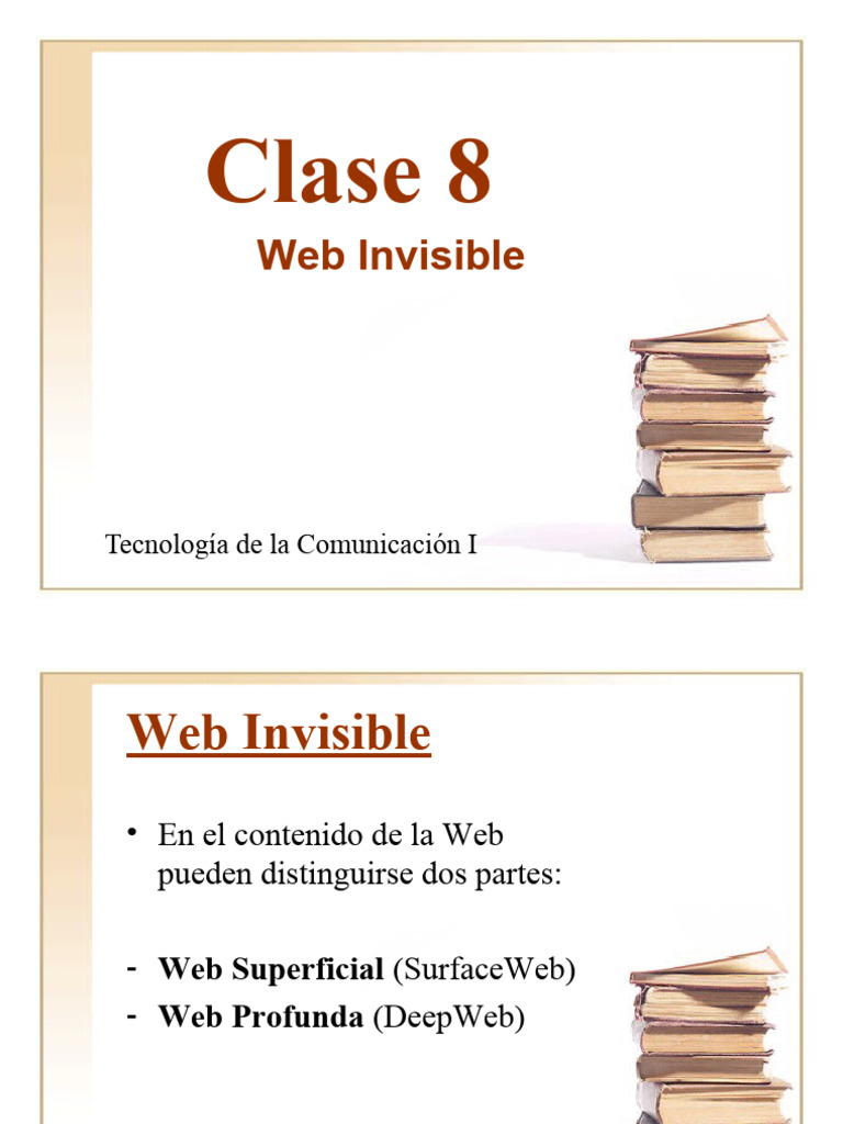 Explorando la Web Invisible y Profunda | PDF | Red mundial | Internet y web