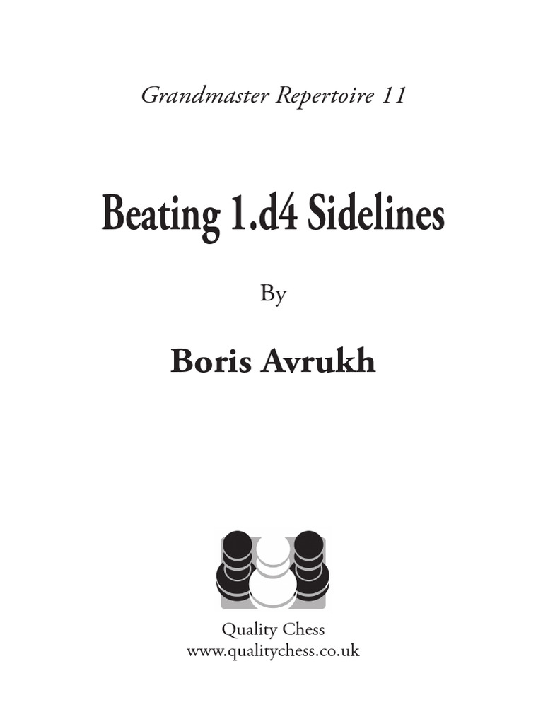 GM11 1d4sidelines Excerpt | PDF | Chess Theory | Chess
