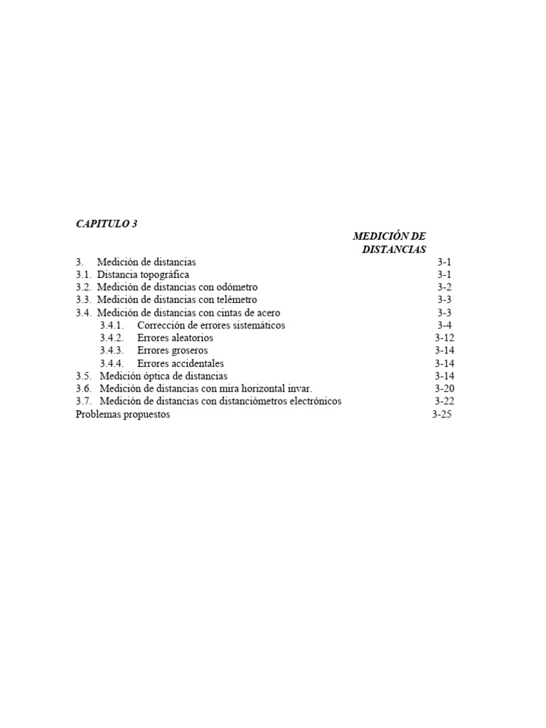 Cap 3 Casanova Medic Dist | Descargar gratis PDF | Medición | Agrimensura