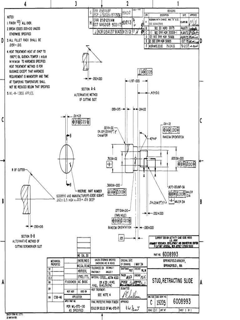 Stud, Retracting Slide | PDF