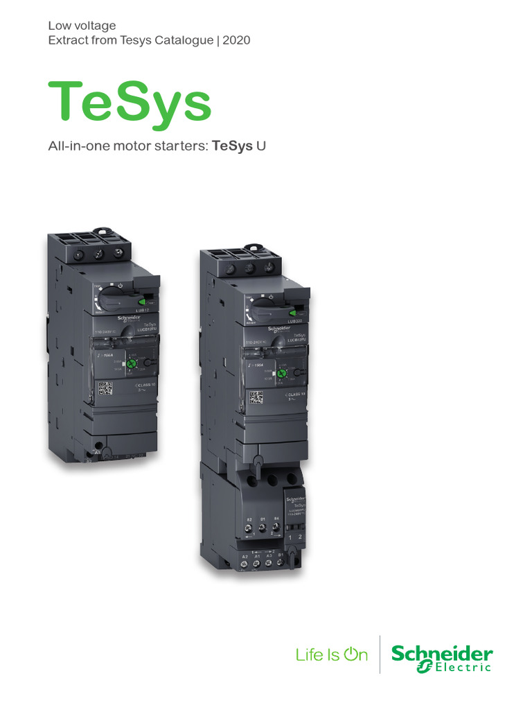 TeSys U | PDF | Electromagnetism | Electrical Engineering