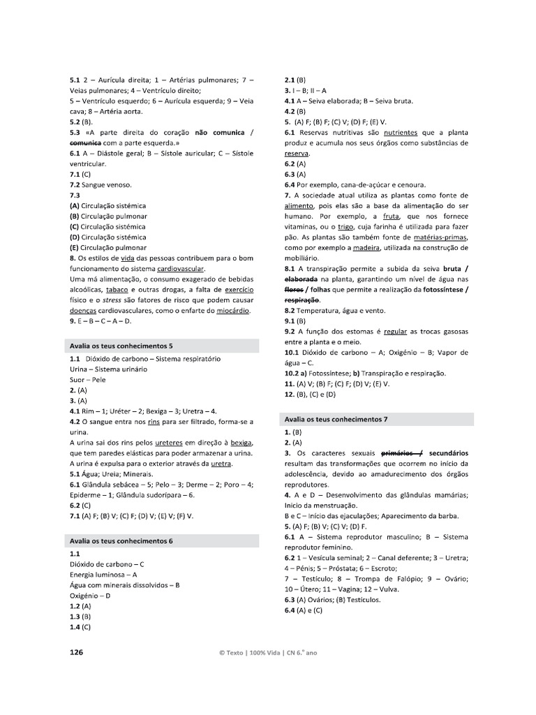 6CN 10 FTeste S. Reprodutor Humano Sol | PDF