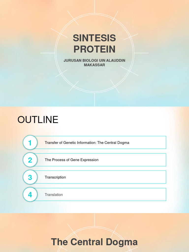 2.BIOKIMIA-Sintesis Protein | PDF | Rna | Translation (Biology)