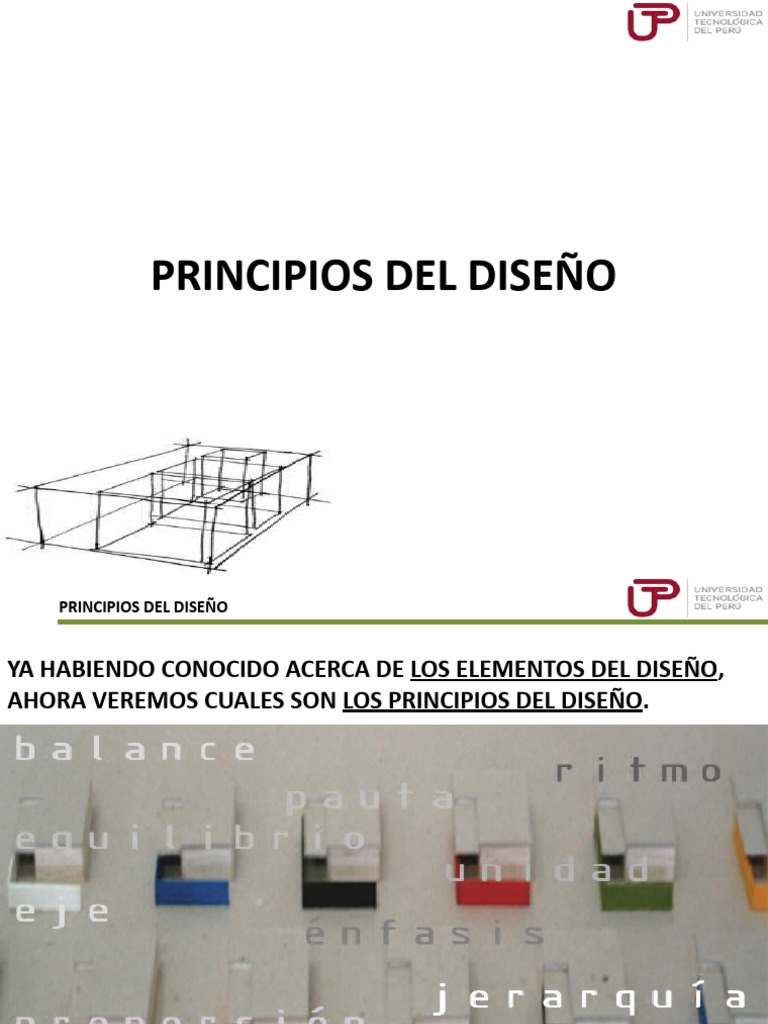 Principios del Diseño: Guía Completa | PDF | Ritmo | Simetría