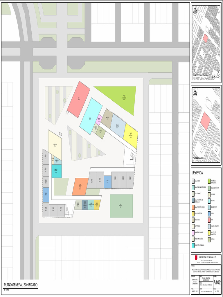 Plano de Zonificacion - Z01 | PDF