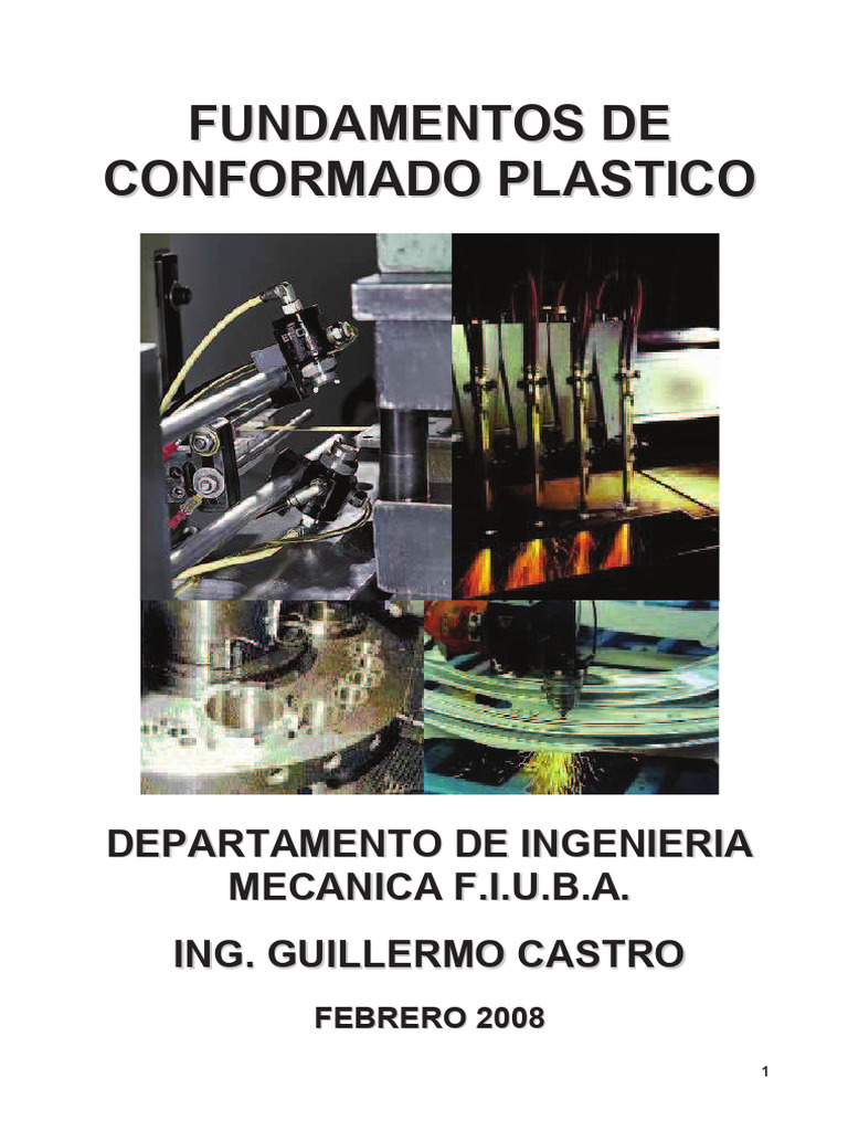 31 Fundamentos - de - Conformado - Plastico Resumido | PDF | Extrusión | Laminado (metalmecánica)