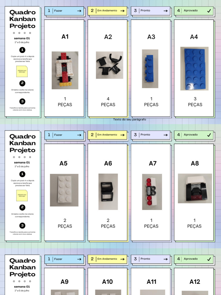 Kanban 1 | Download grátis PDF | Papelaria