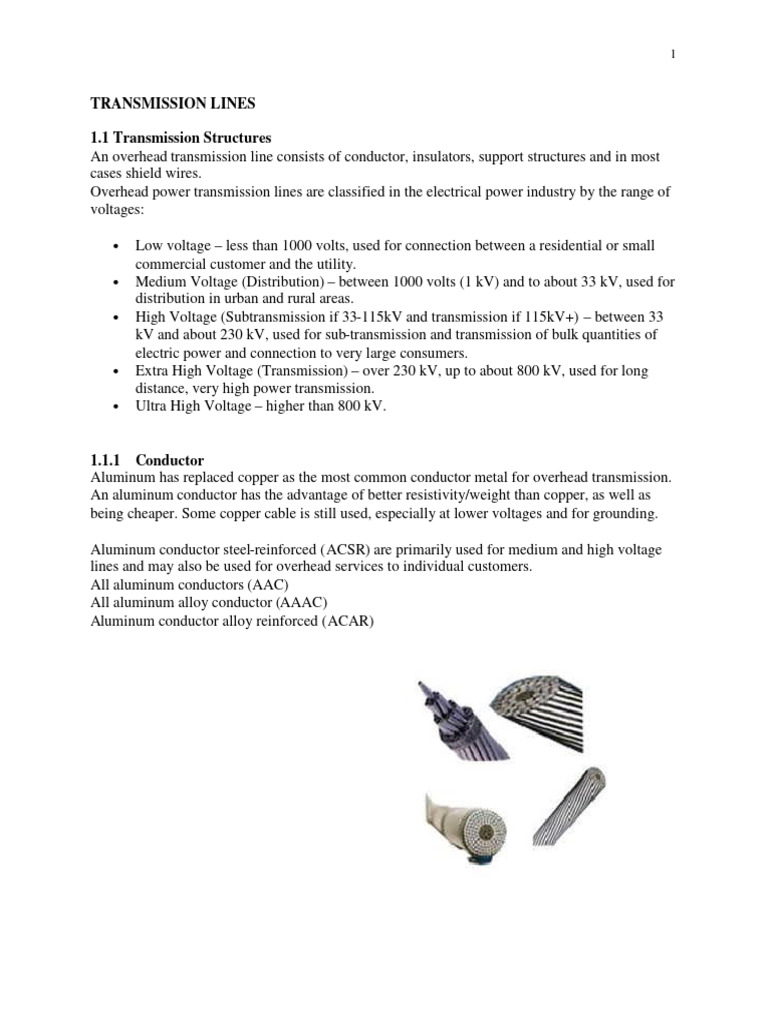 transmission lines characteristics | Download Free PDF | Electric Power ...