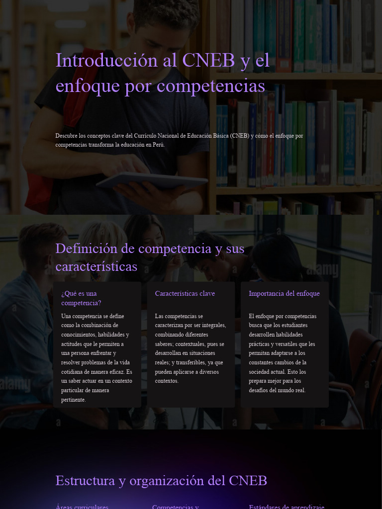 Introduccion Al CNEB y El Enfoque Por Competencias | PDF | Evaluación | Plan de estudios