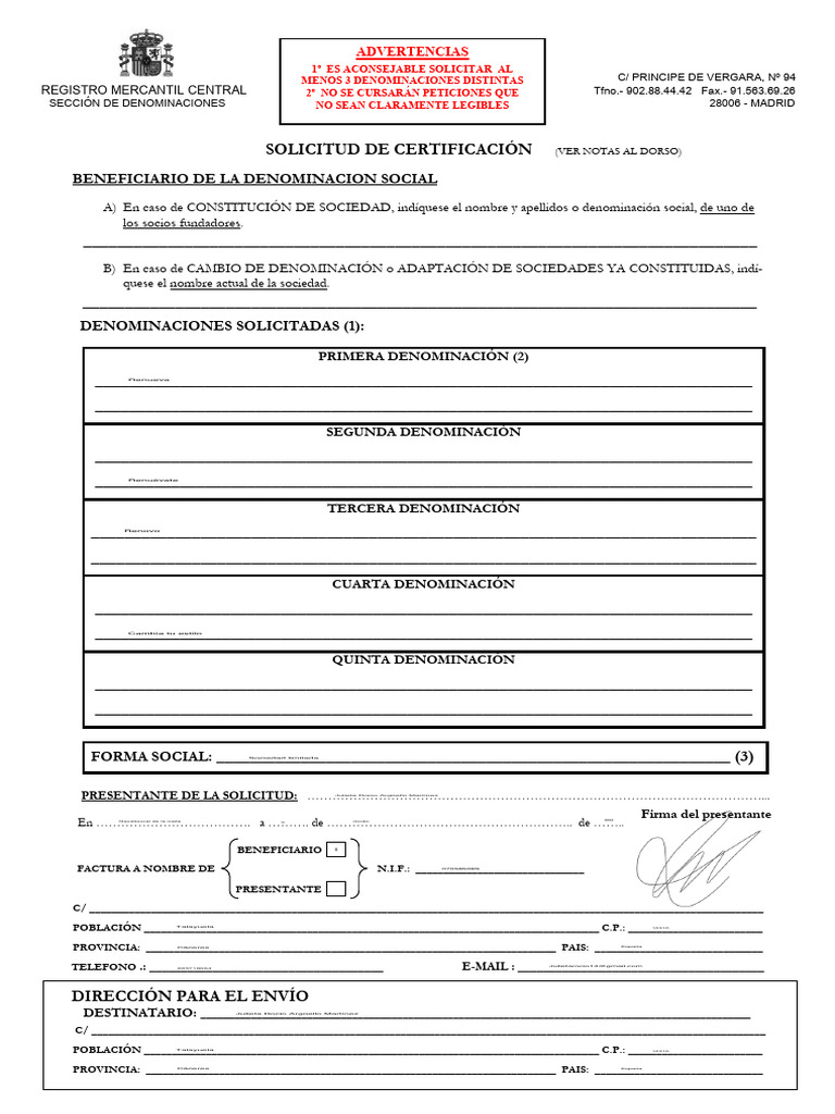 Certifica C I On | PDF | Sociedad de responsabilidad limitada | Business