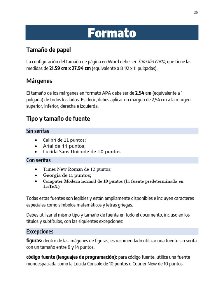 Guía de Formato APA para Documentos | PDF | Puntuación | Comillas
