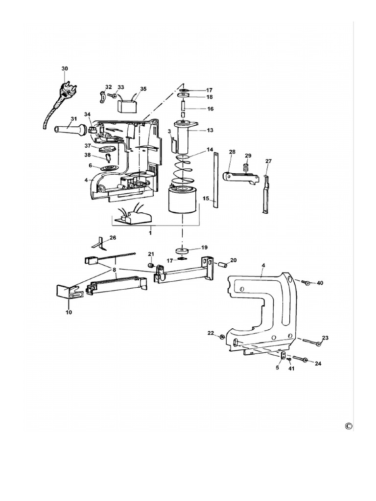 Black & Decker KX418E TACKER KX418E Type 2 Illustrations | PDF