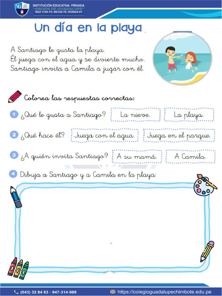 Comprension Lectora 3 Grado | PDF