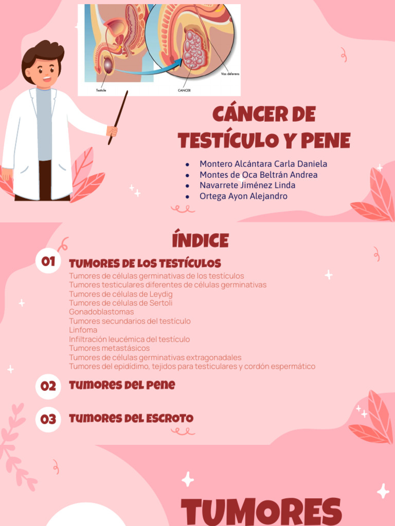 Cáncer de Testículo y Pene | PDF | Neoplasias | Metástasis