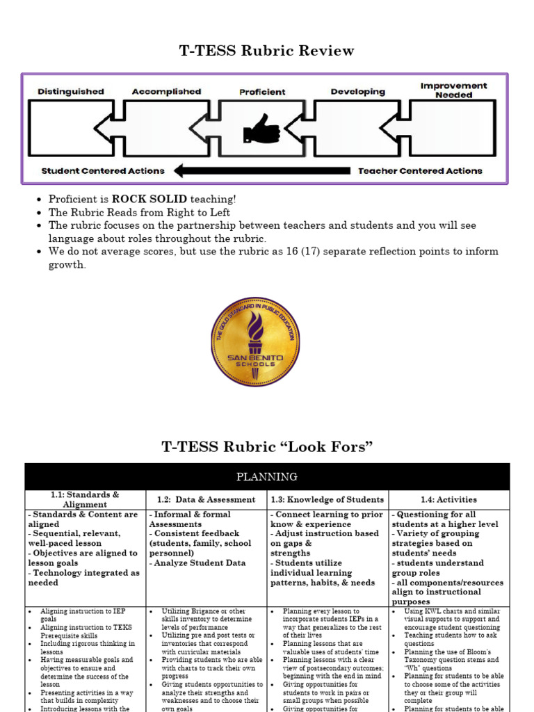 T-TESS Scripting Form Region9 | PDF | Individualized Education Program ...
