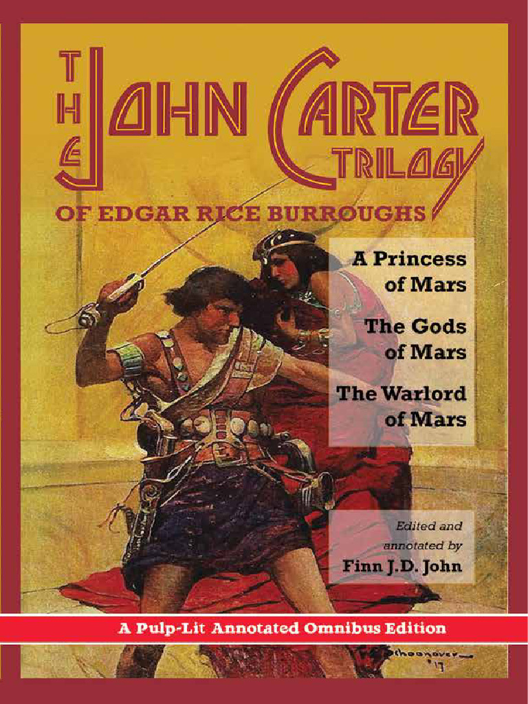 BURROUGHS - The John Carter Trilogy | PDF | John Carter Of Mars | The ...