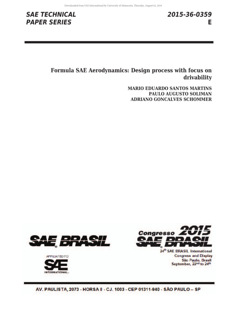 Soliman Et Al. - 2015 - Formula SAE Aerodynamics Design Process With ...