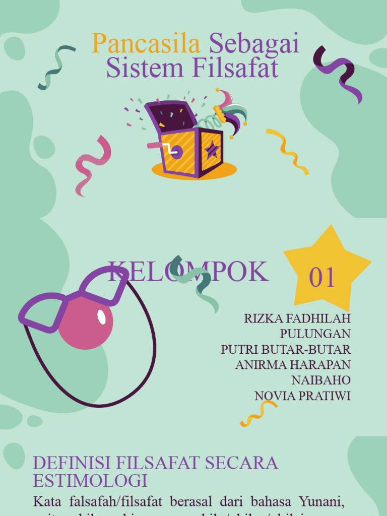 KEL 1 - Pend. Pancasila - Materi 5 | PDF | Filsafat