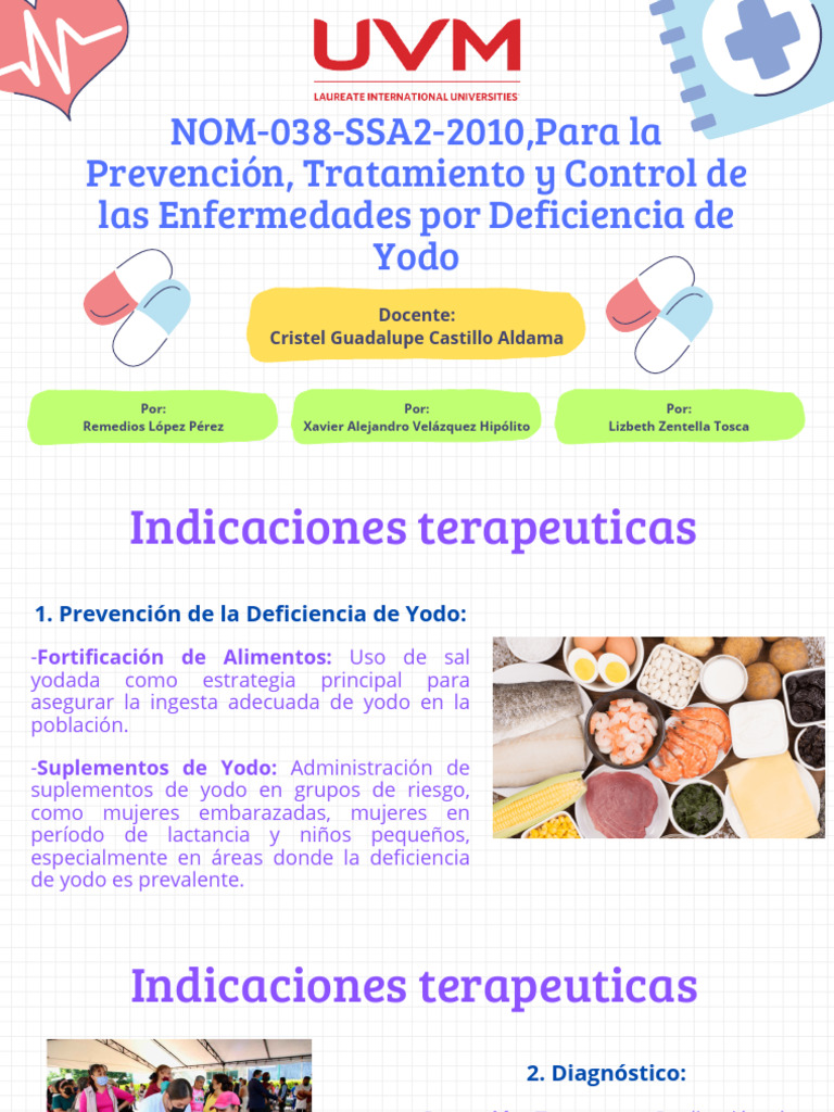 Nom 038 | PDF | Yodo | Medicina