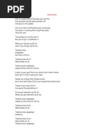 Analysis of Shakira's "Waka Waka" | PDF | Song Structure | Musicology
