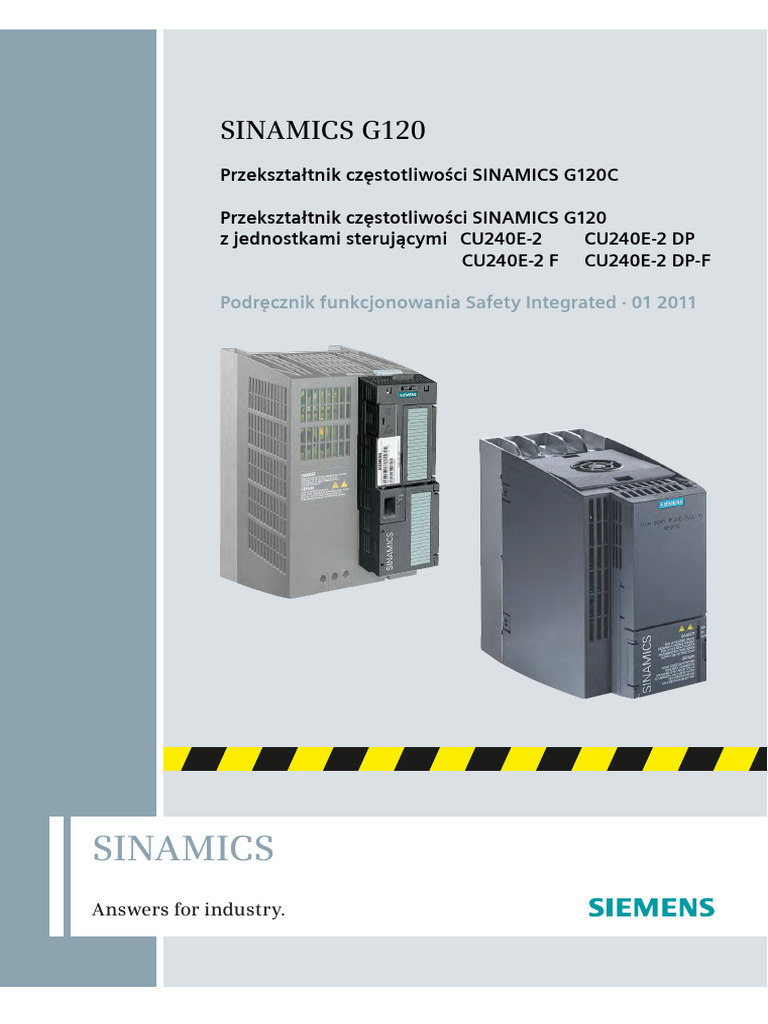 G120 Safety PL | PDF