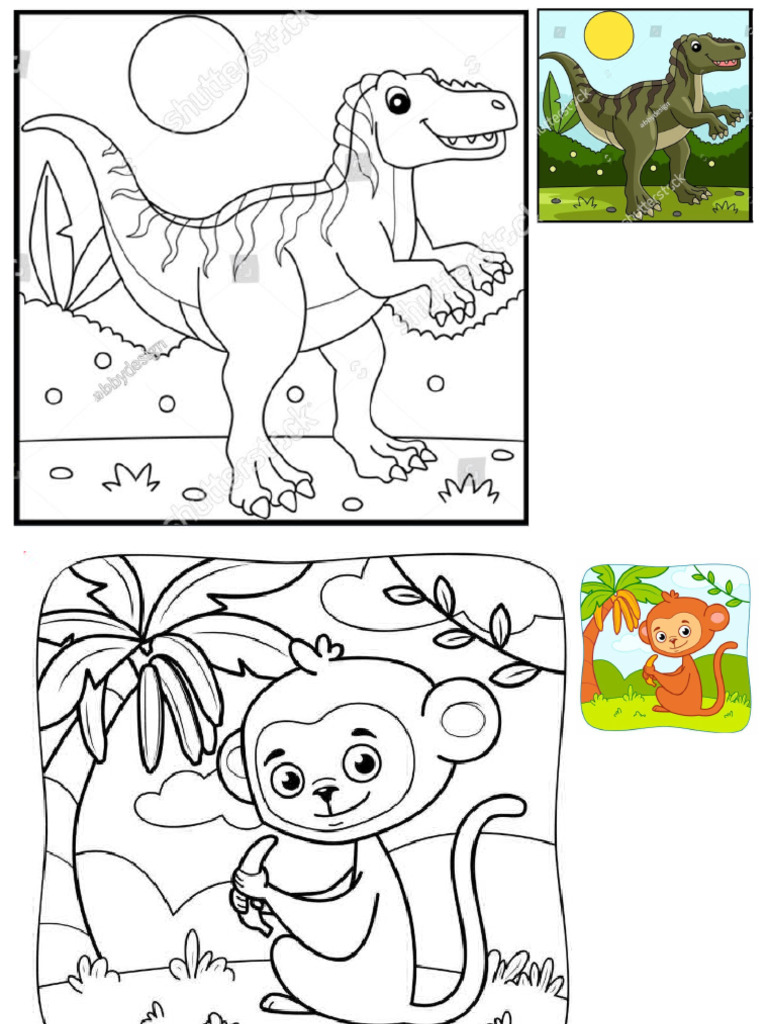 Colouring With Guide | PDF