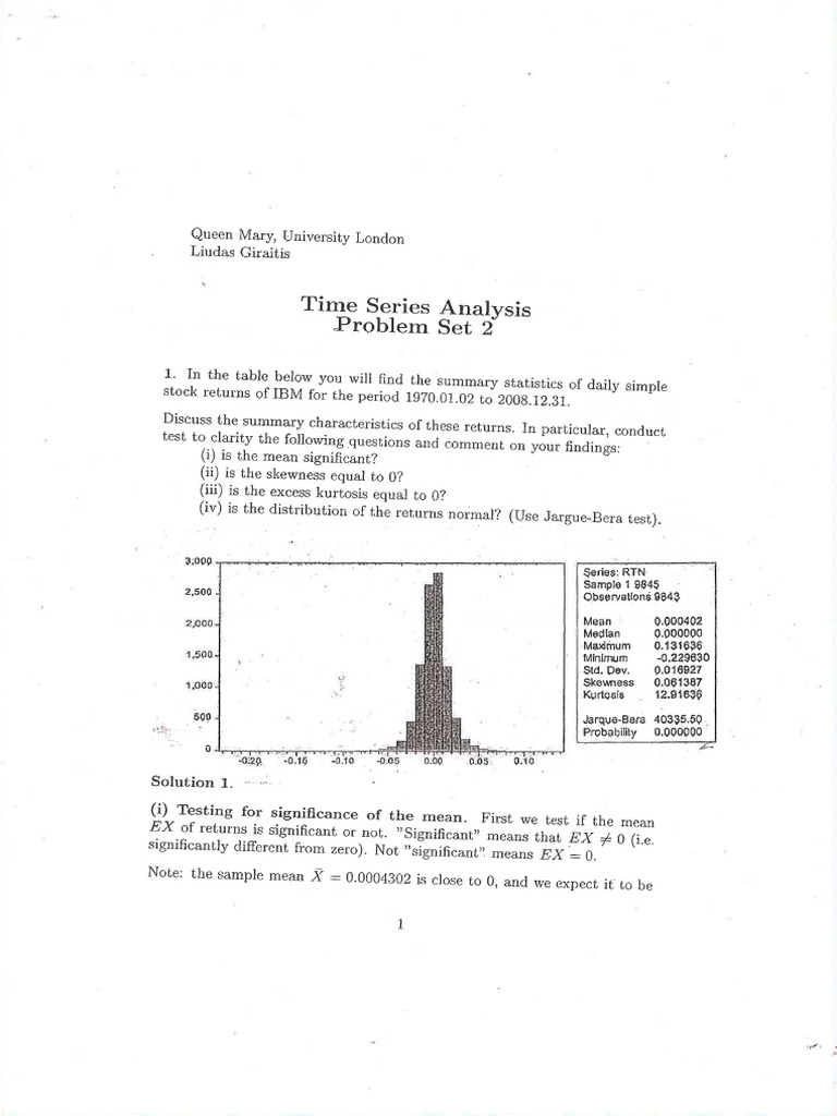 Problem Set 2 Full Solutions | PDF