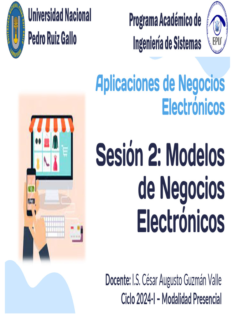 Ane Sem02 S1 2024 I | PDF | Comercio electrónico | Las compras en línea