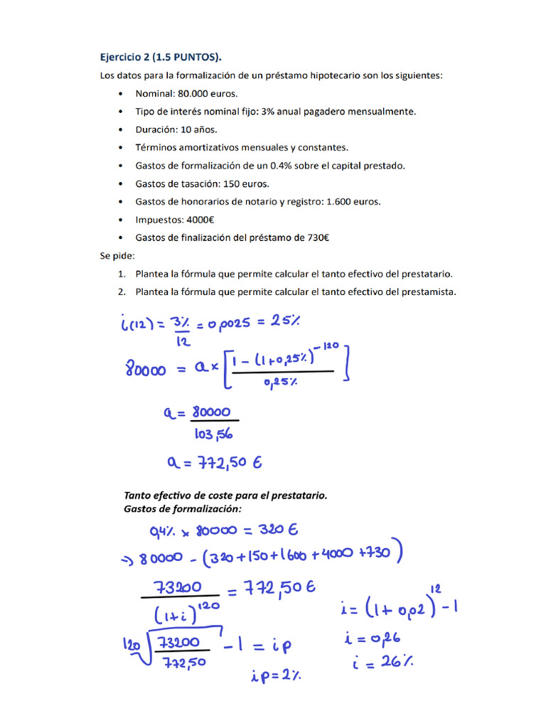 Actividad 3 Mate Financiera | PDF