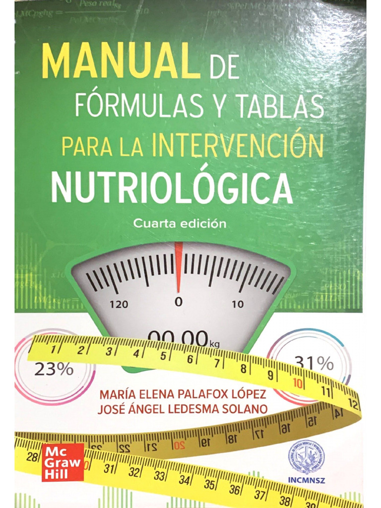 Manual de Fórmulas 4a Ed - María Elena Palafox López | PDF