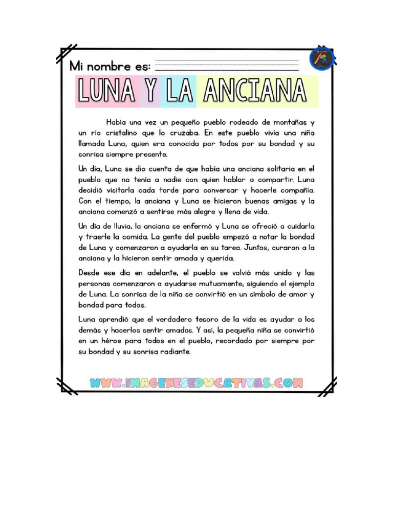 Luna Y La Anciana Pdf