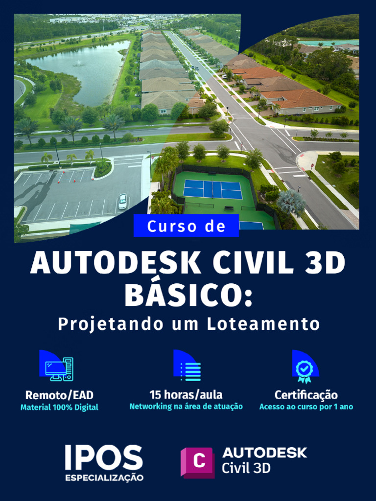 Manual Completo de Autodesk Civil 3D | PDF | Engenharia | Engenharia de ...