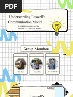 Lasswell's Communication Model Explained | PDF