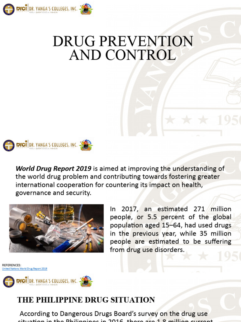 Understanding Drug Abuse and Control | PDF | Substance Abuse | Narcotic