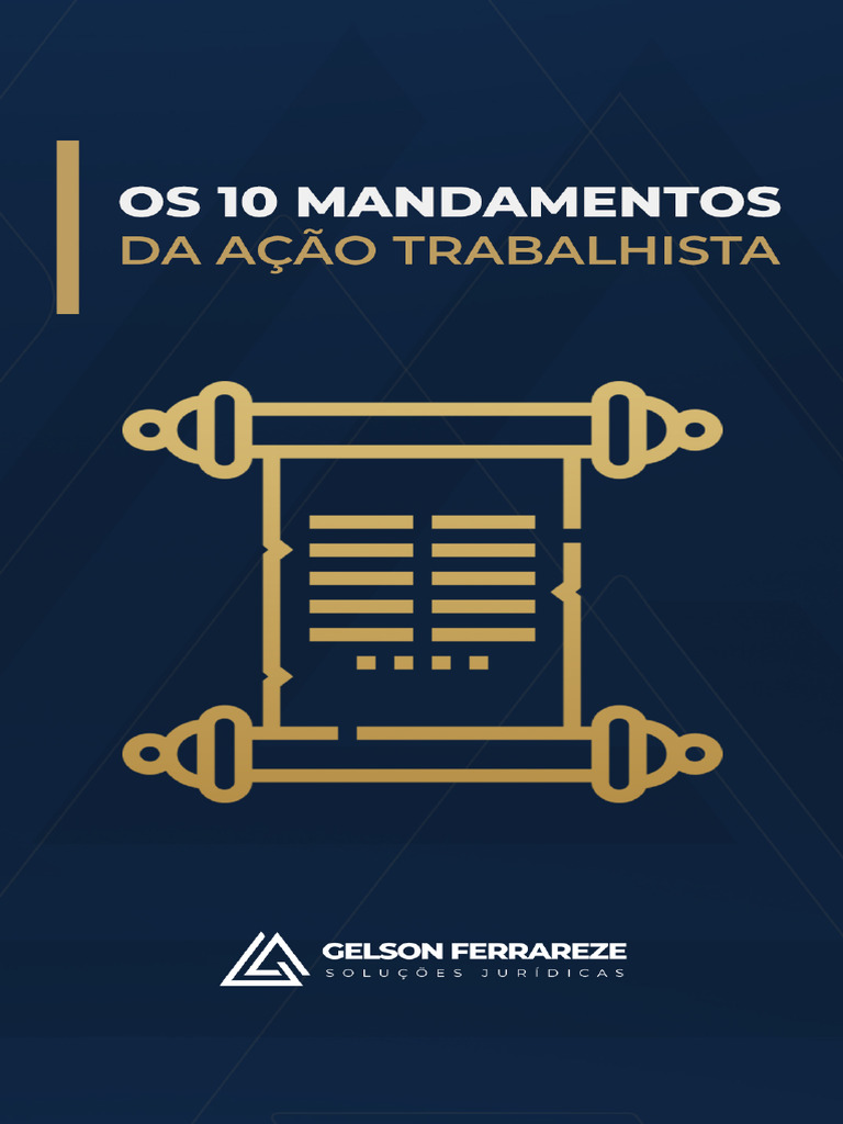 10 Mandamentos Pdf