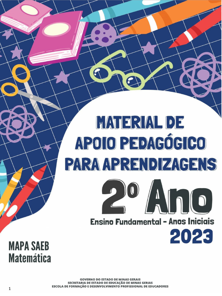 2 - Ano - Mat - Ef - Mapa - Saeb | PDF | Geometria | Tempo