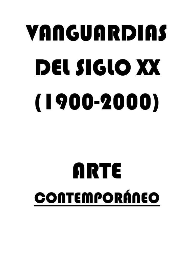 COLLAGE DE ISMOS-1 | Descargar gratis PDF | Pinturas | Arte abstracto