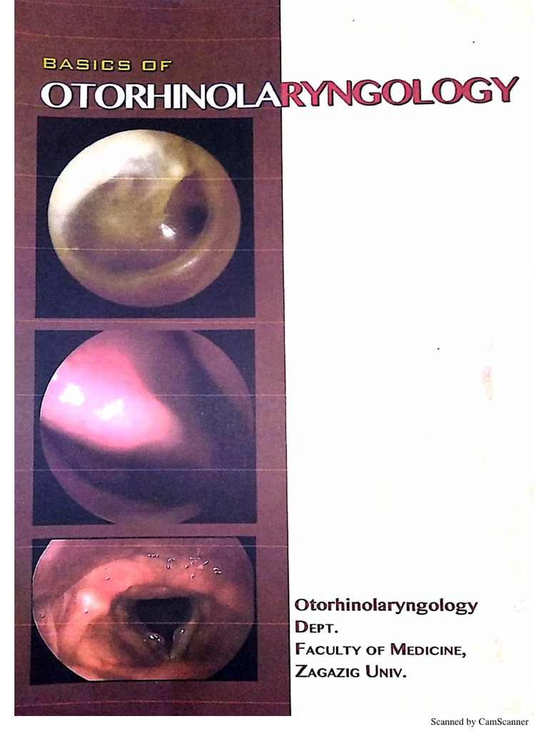 كتاب القسم Ent Ear,Nose | PDF | Otorhinolaryngology | Surgical Specialties