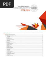 3-Year Barangay Development Plan Template | PDF