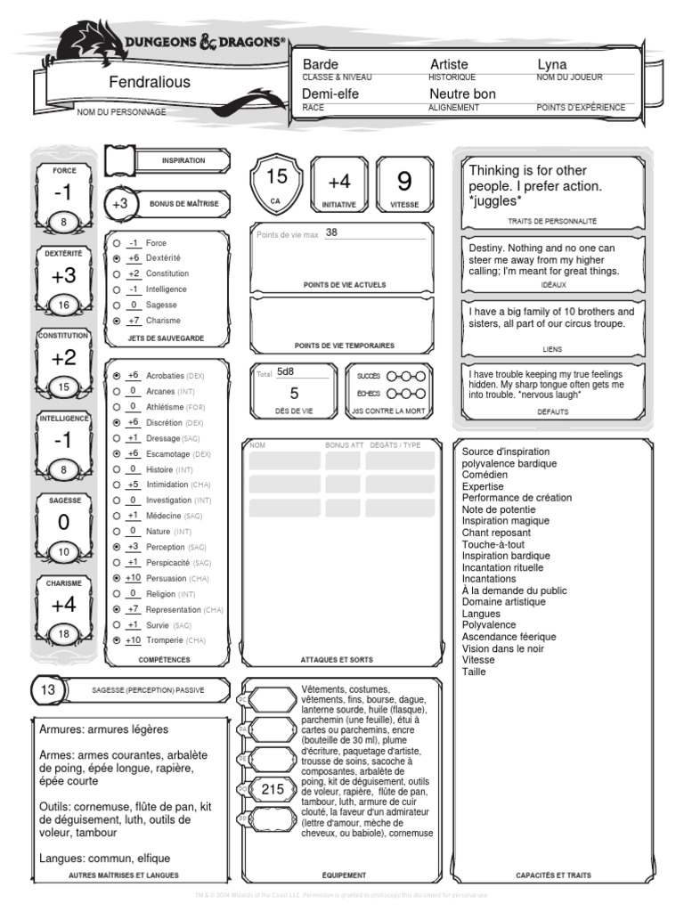 Perso_Lynae | PDF Perso_Lynae | PDF