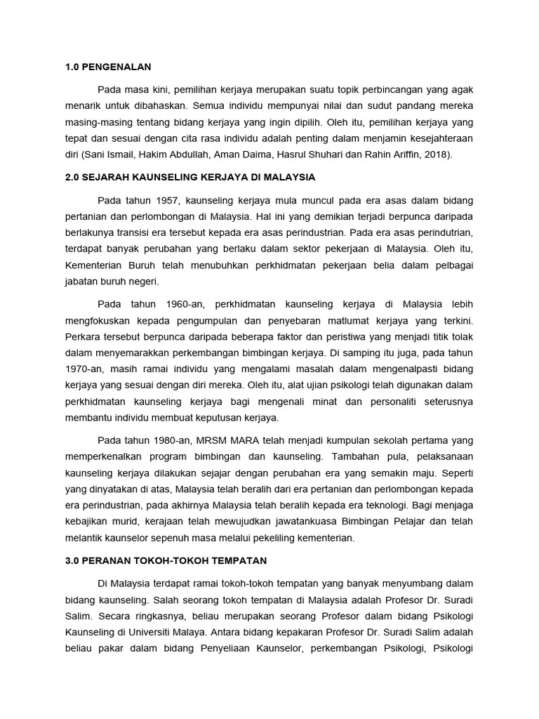 Tugasan 1 | PDF