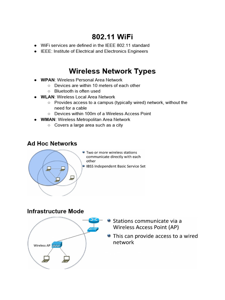 Wireless Networks | PDF | Wireless Lan | Wi Fi