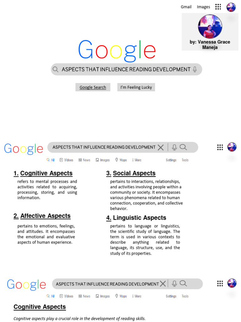 Aspects That Influence Reading Development | PDF | Reading ...