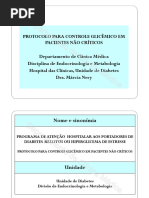 Pop Ge 017 - Realizacao de Hemoglicoteste HGT | PDF | Enfermagem | Remédio