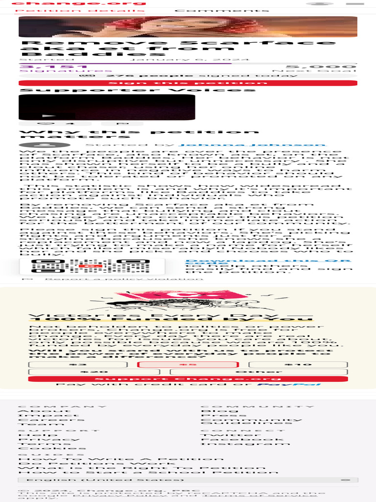 Petition Remove Scarface Aka Et From Baddies | PDF | Privacy | Cyberspace