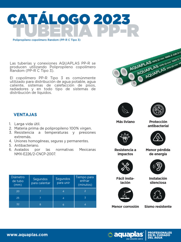 Catálogo Accesorios Aquaplás 2023 | PDF